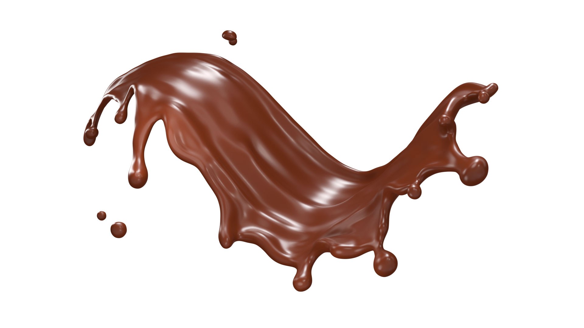 Chocolate Splash 28 3D Model - TurboSquid 2177971