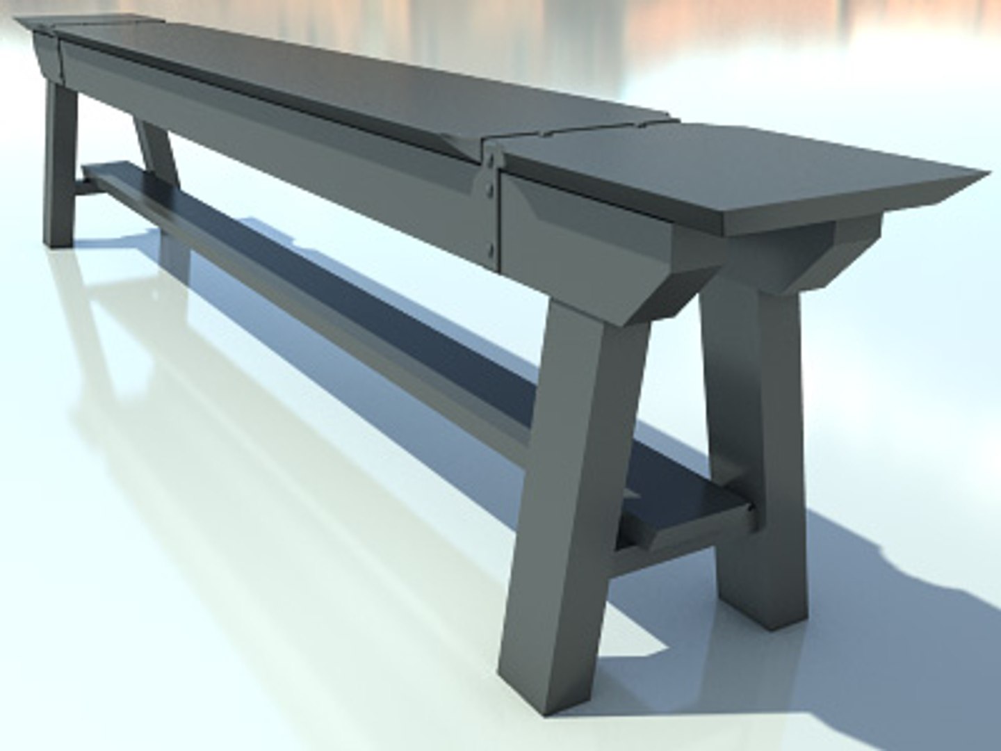 Bench Max2010 3d 3ds