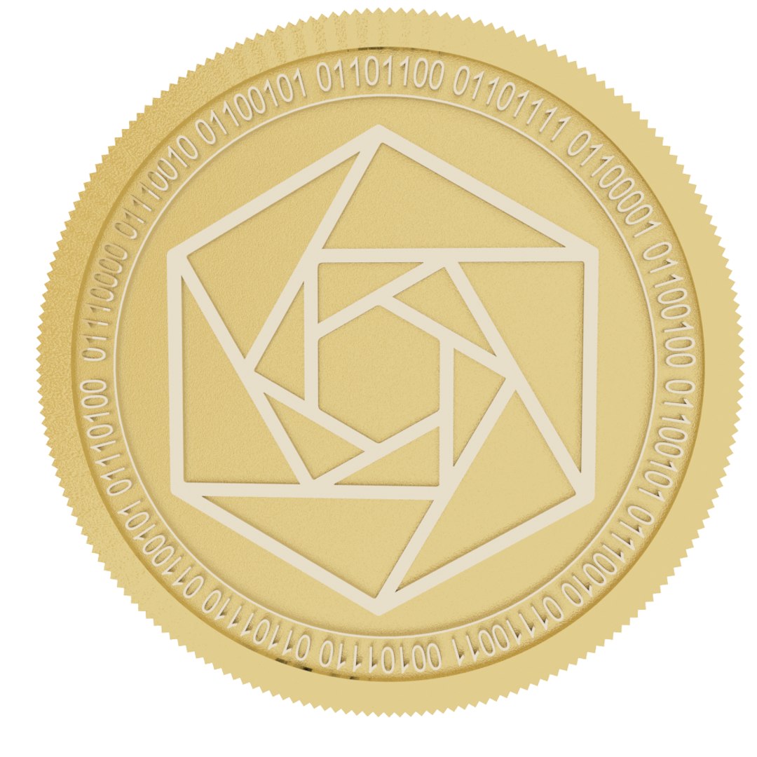 3D Constellation Gold Coin Model - TurboSquid 1495066