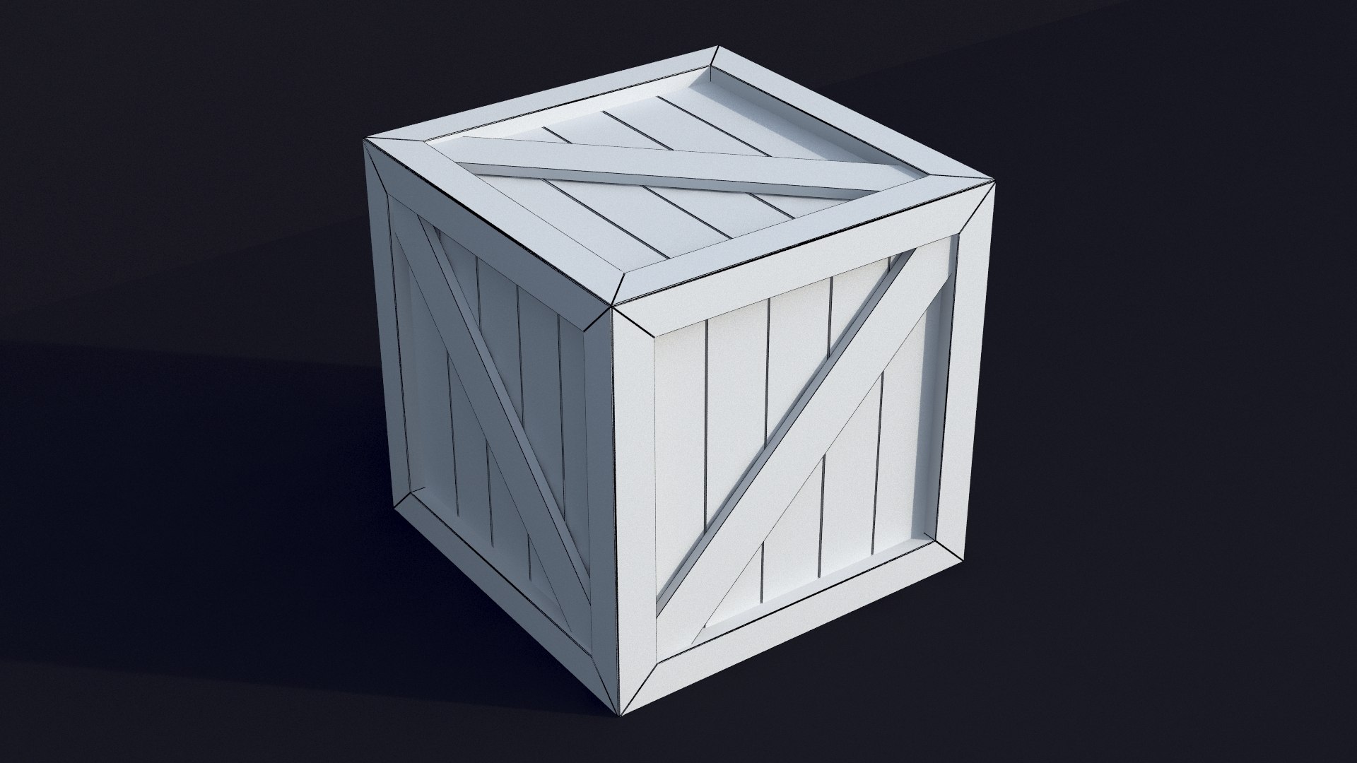 3D Wooden Packing Box Old HD - TurboSquid 2193264