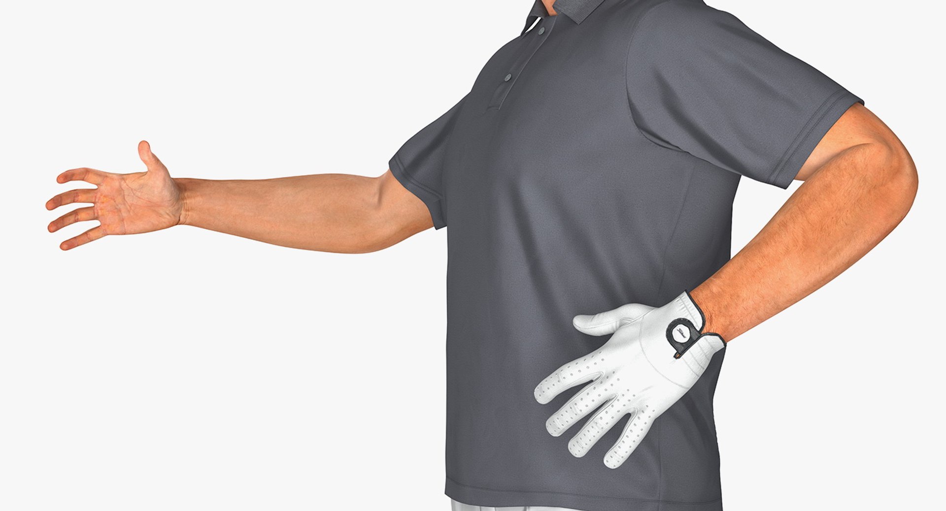 3D Golf Player Rigged - TurboSquid 1482195