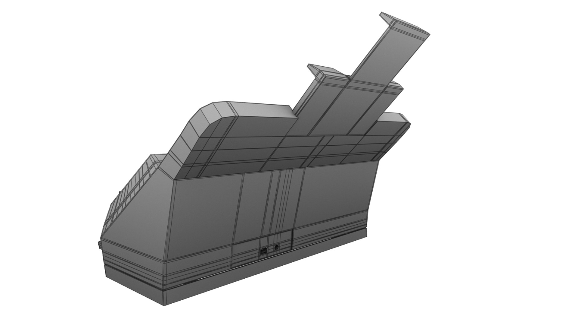 3d Model Epson Scanner Workforce Ds-860