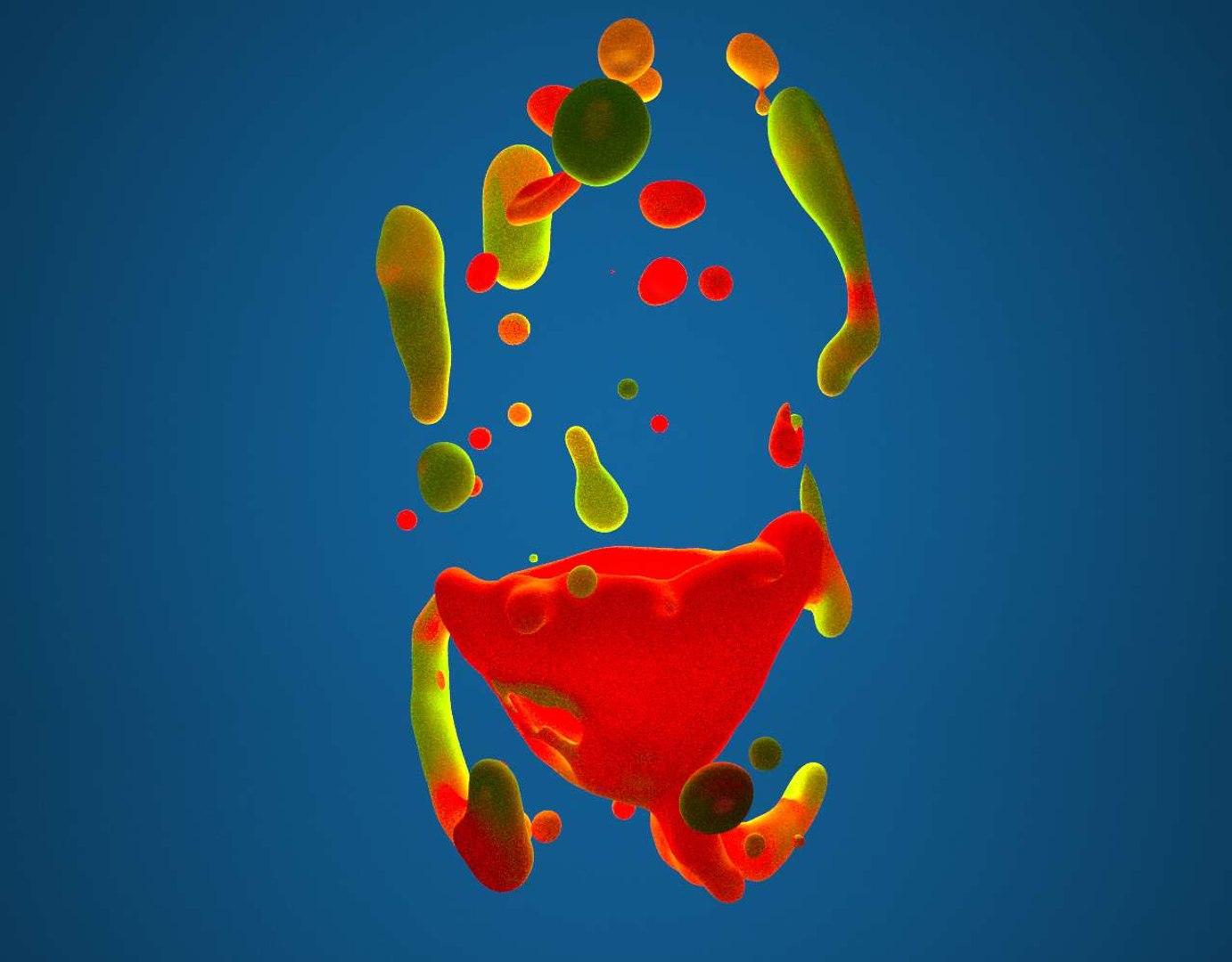 Lava Animation 1500 3d Obj