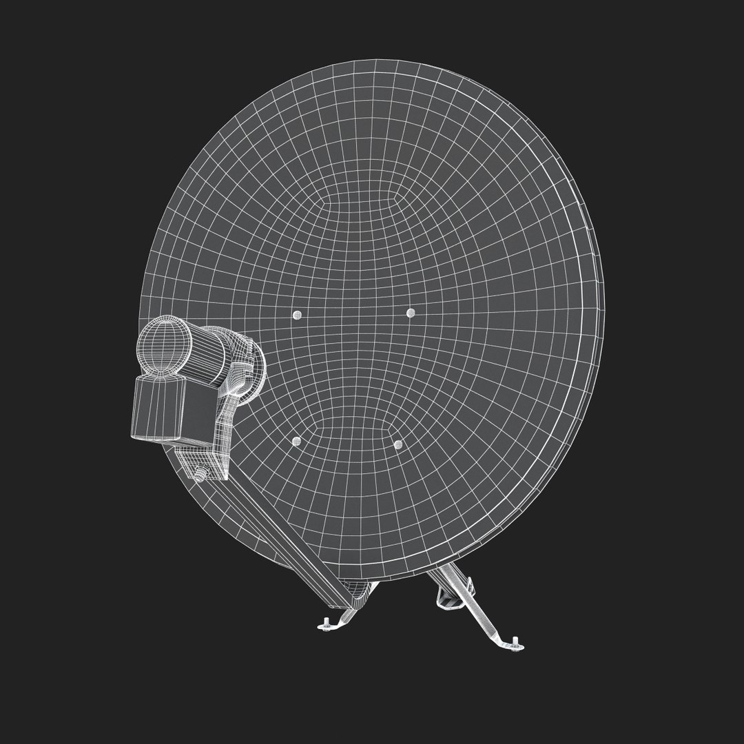 Satellite Dish Home 3D Model - TurboSquid 1216207