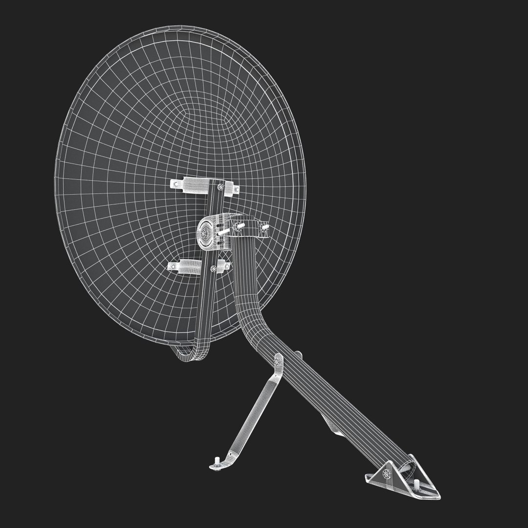 Satellite Dish Home 3D Model - TurboSquid 1216207