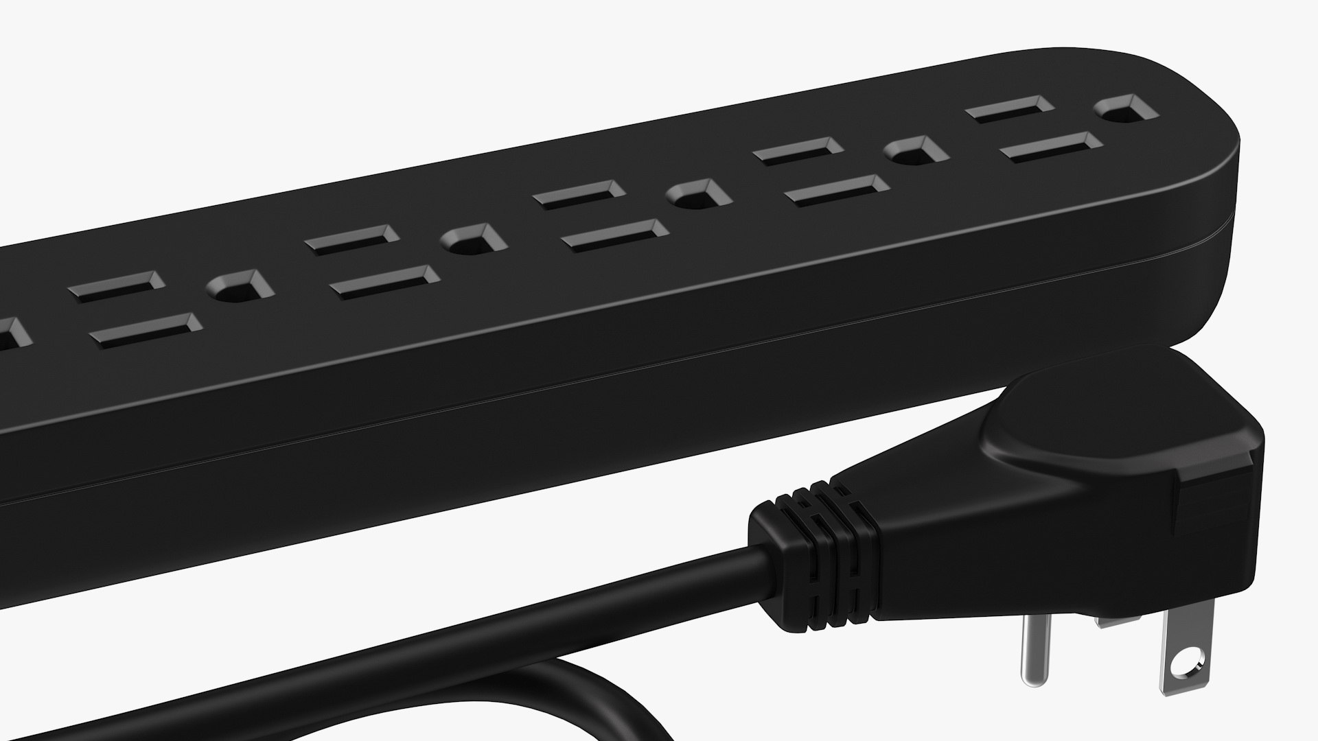 3D Power Strip 6 Sockets - TurboSquid 1456327