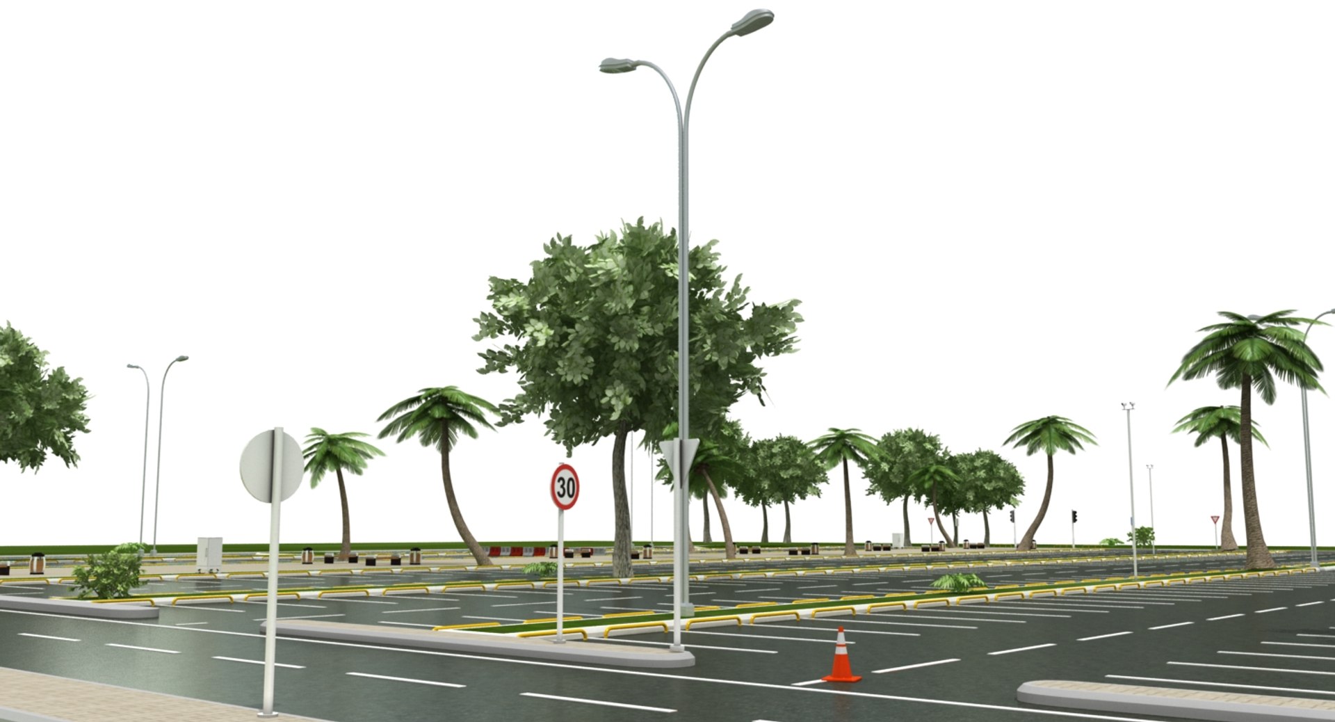 3D Model Car Park - TurboSquid 1337826