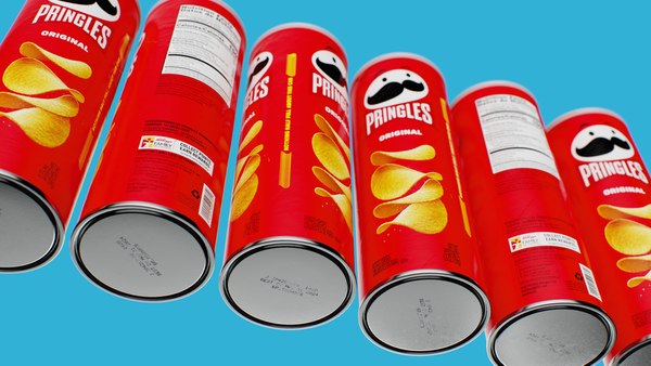modelo 3d Pringles originales - TurboSquid 2301482