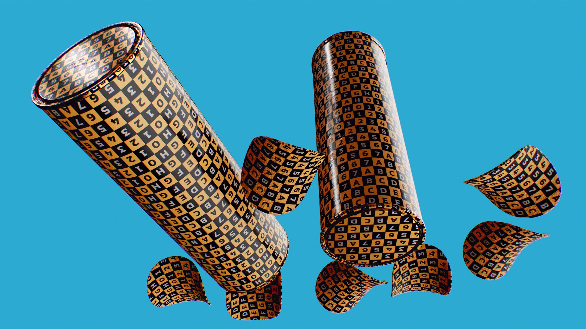 3D Pringles Original Model - TurboSquid 2301482