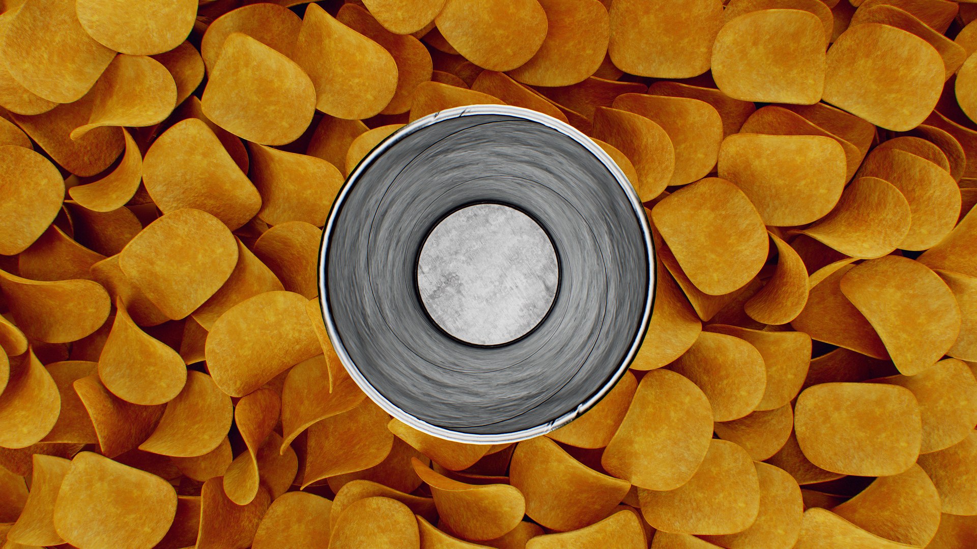 3D Pringles Original Model - TurboSquid 2301482
