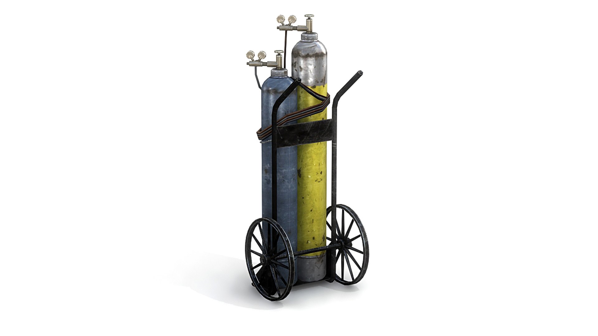 3d oxy-acetylene cart