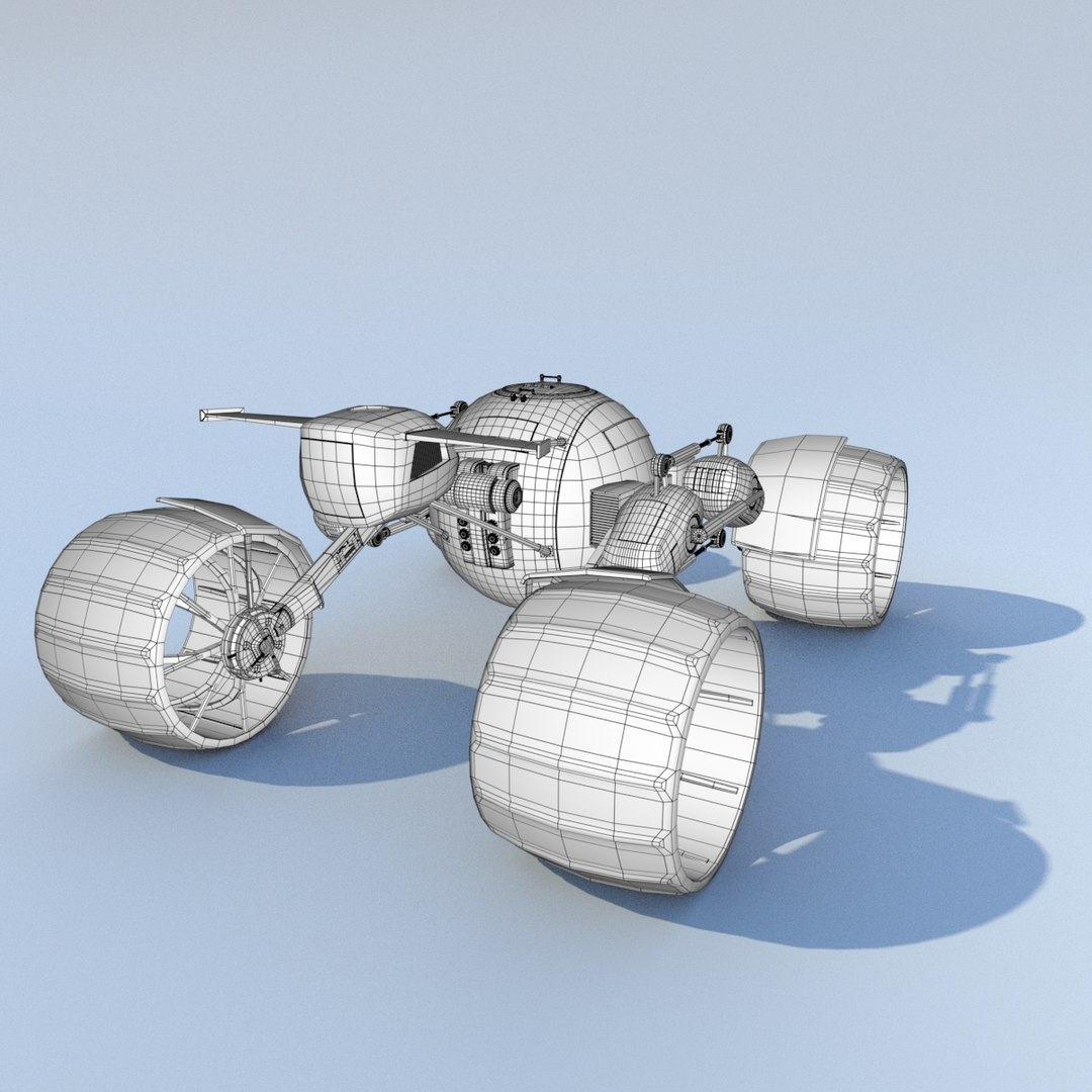 3d space rover