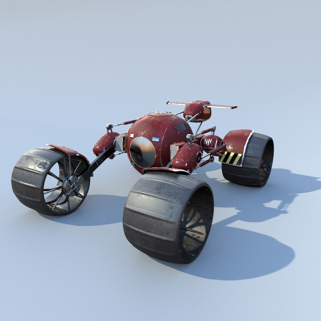 3d space rover