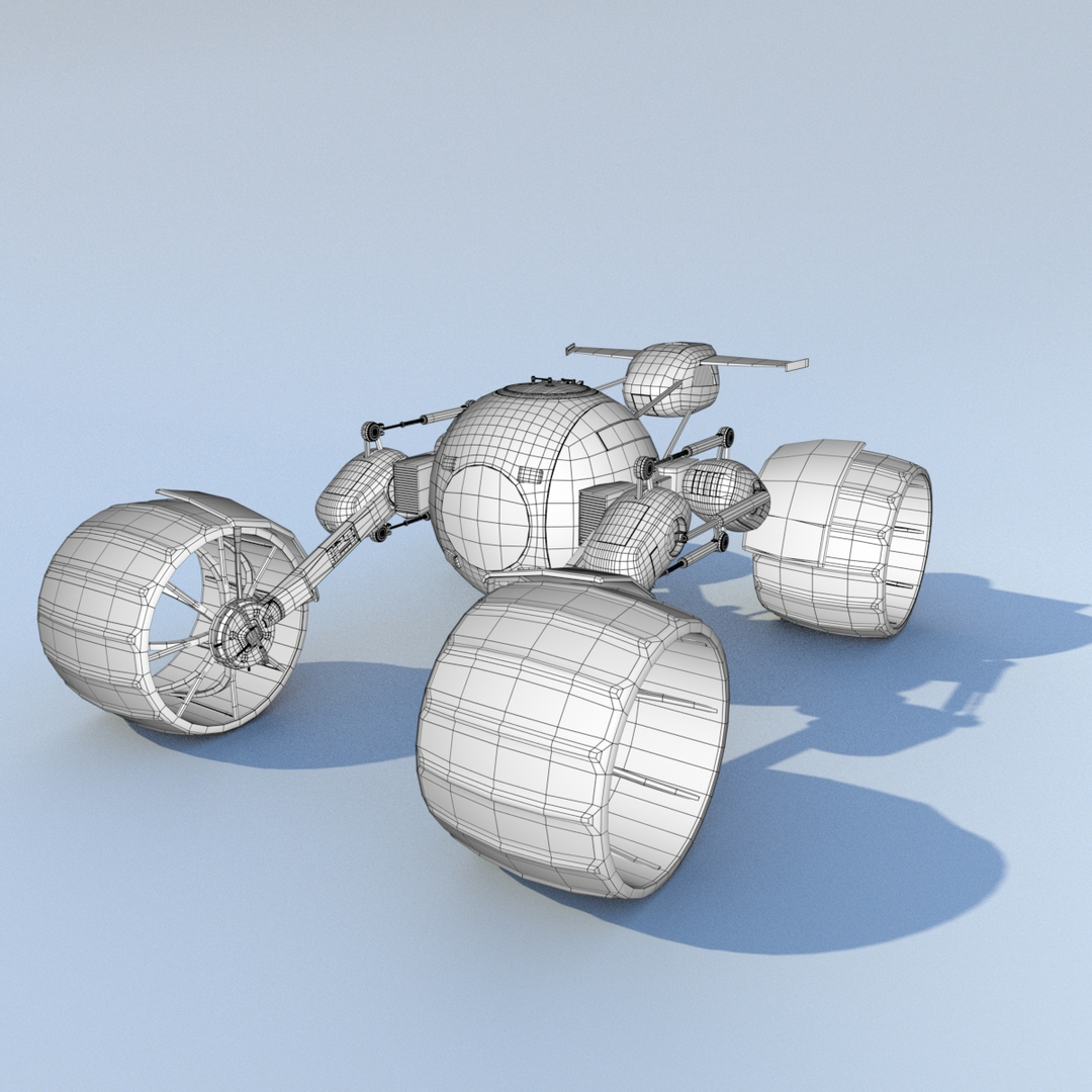 3d space rover