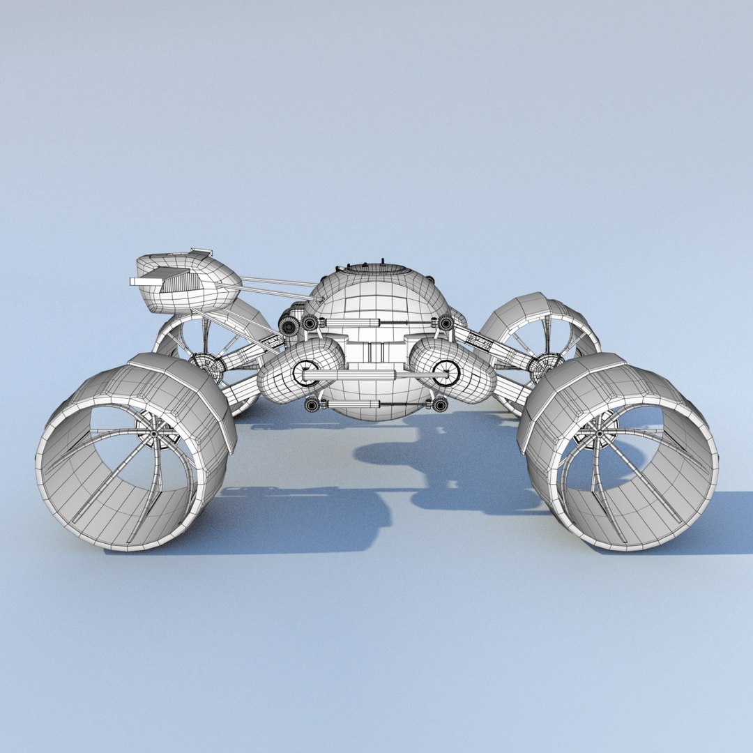3d space rover