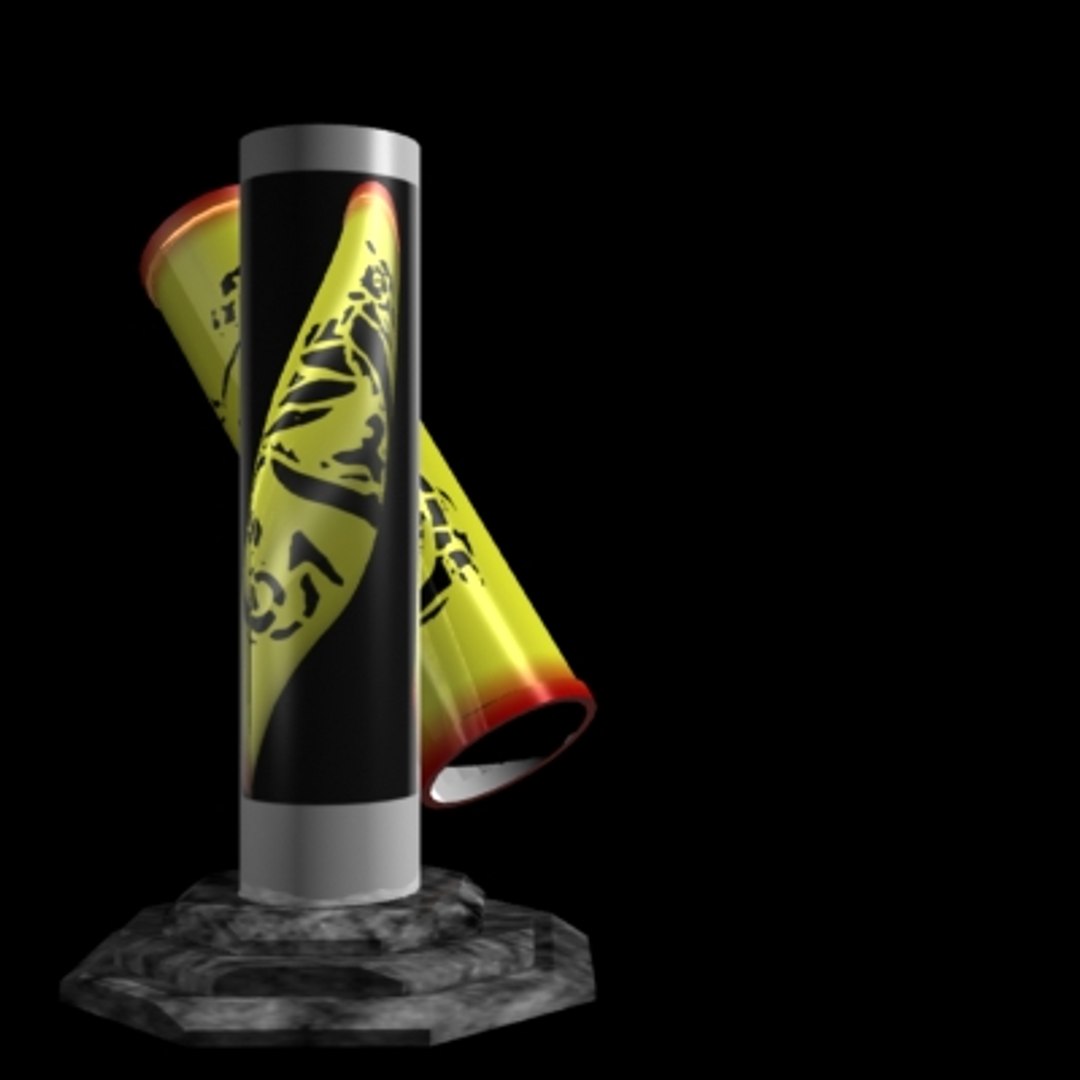 Magic Silk Tube 3d Model