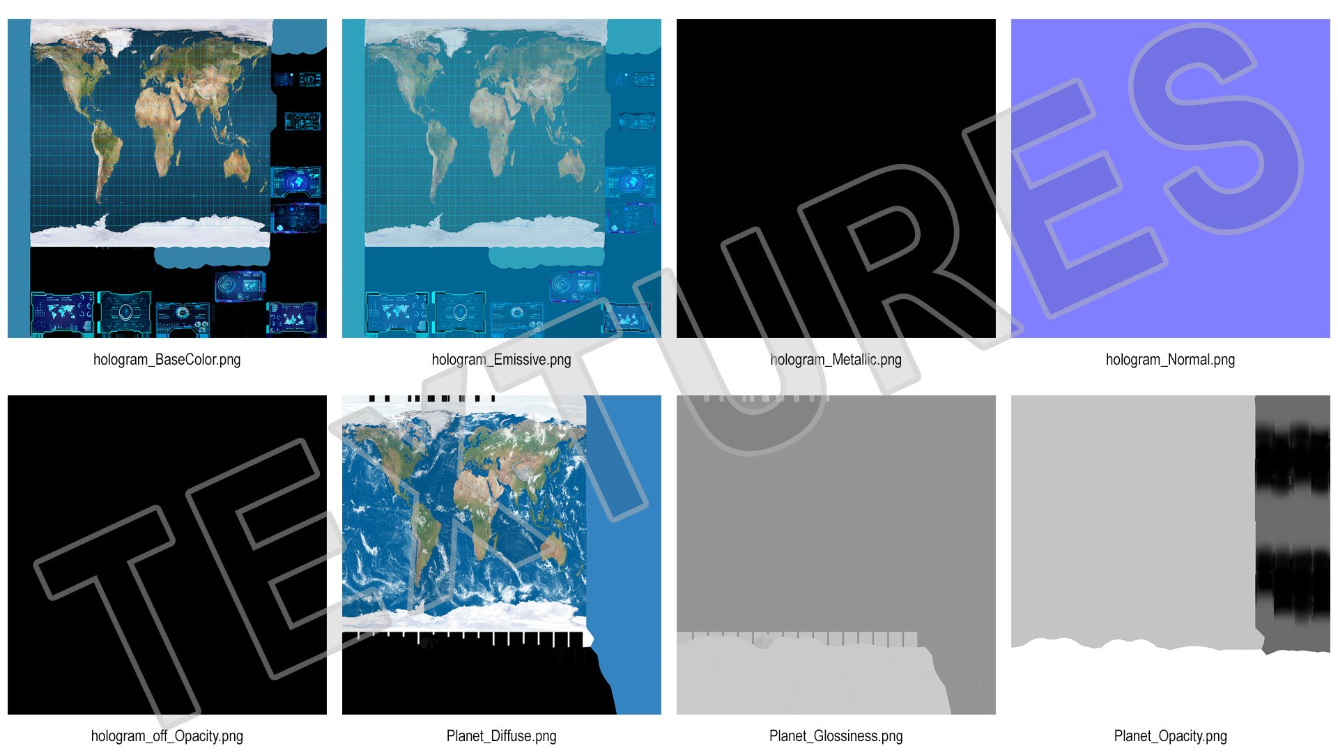 Planetary Holo Globe 3D Model - TurboSquid 2292240