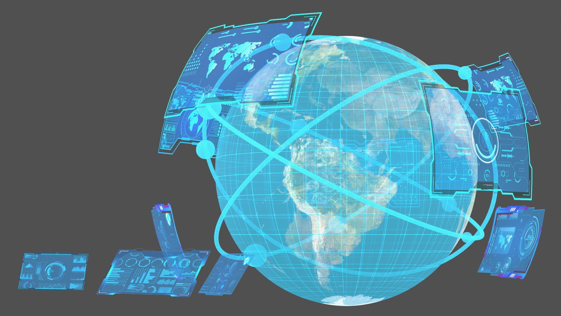 Planetary Holo Globe 3D Model - TurboSquid 2292240