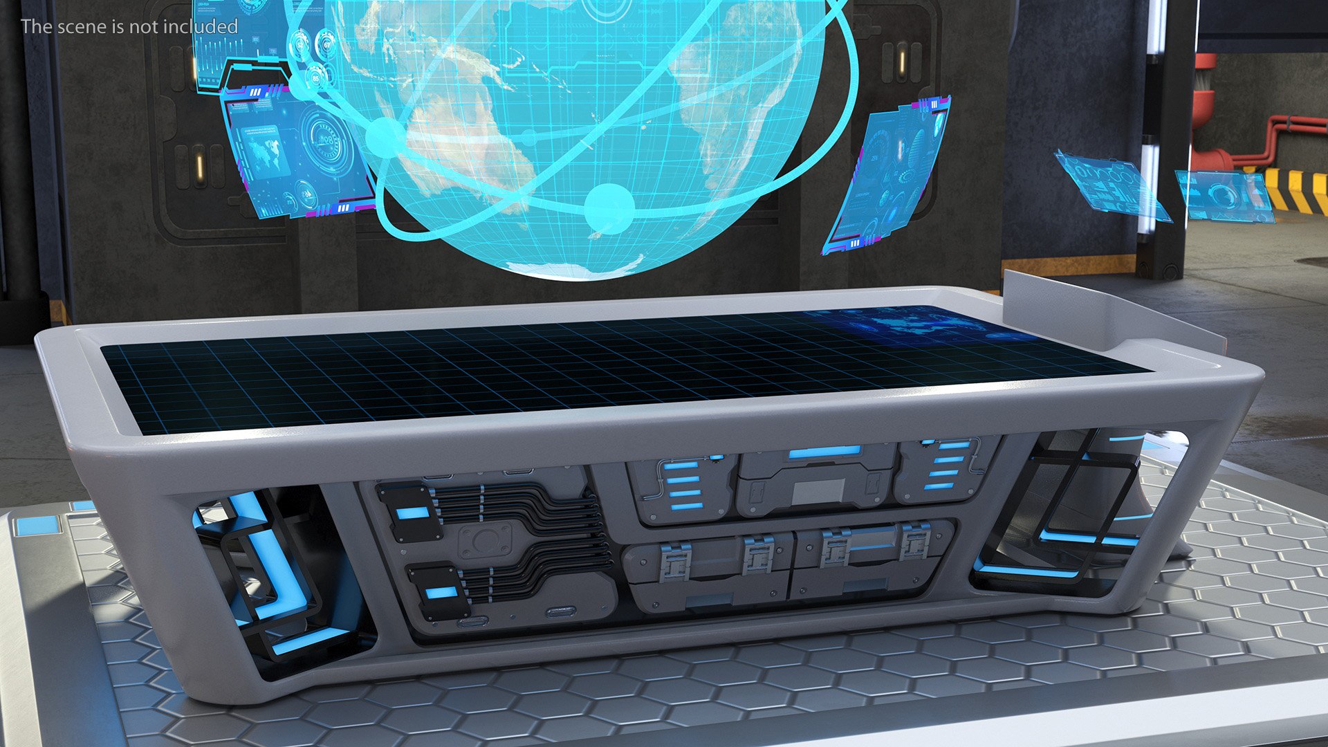 Planetary Holo Globe 3D Model - TurboSquid 2292240