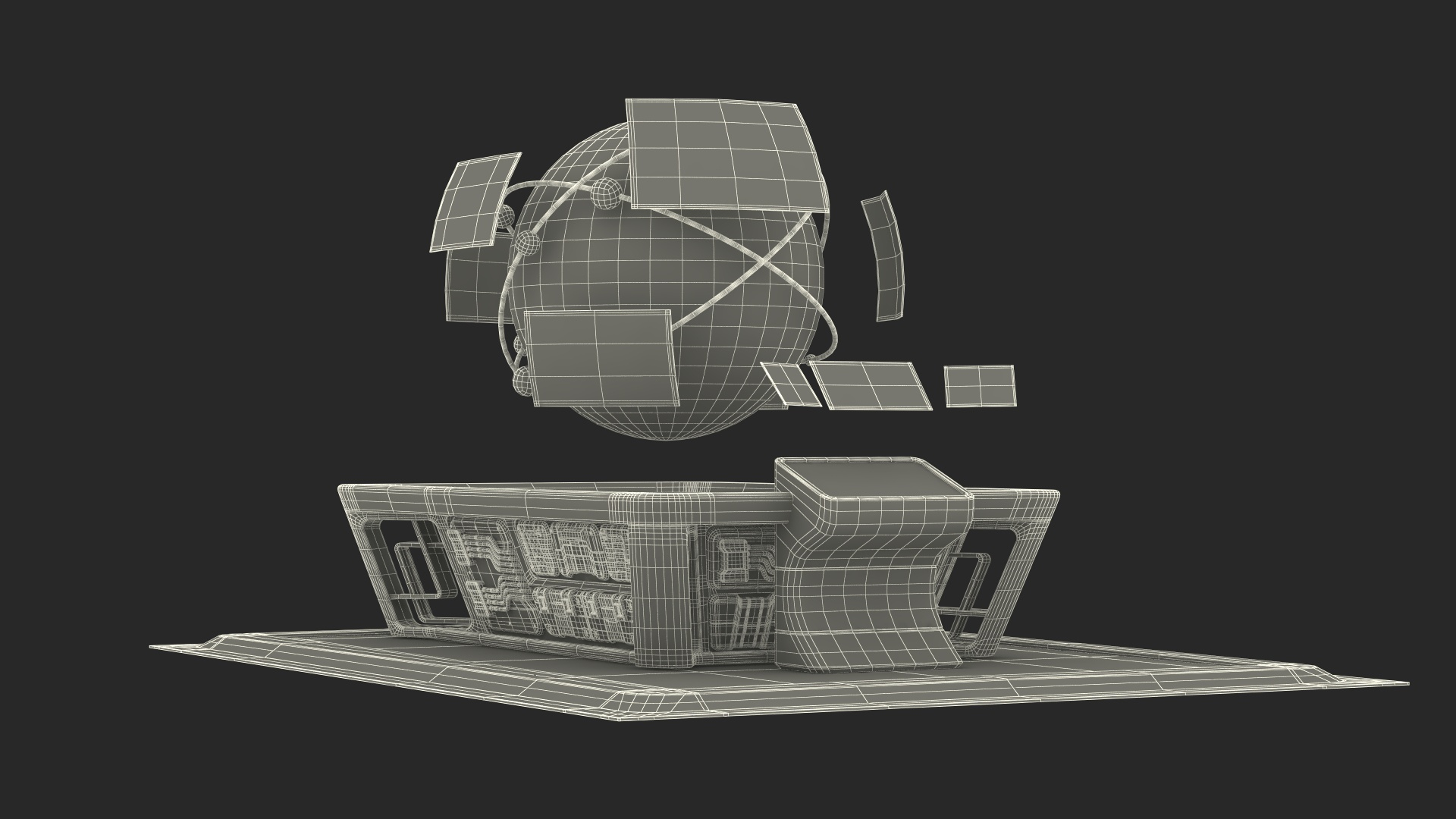 Planetary Holo Globe 3D Model - TurboSquid 2292240