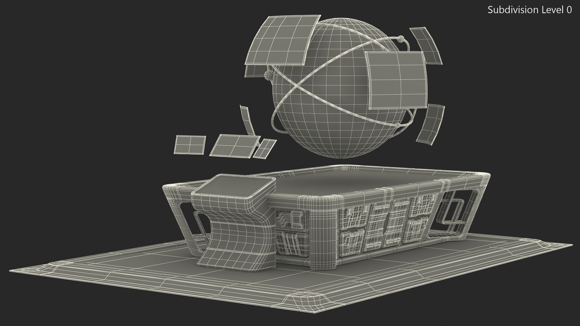 Planetary Holo Globe 3D Model - TurboSquid 2292240