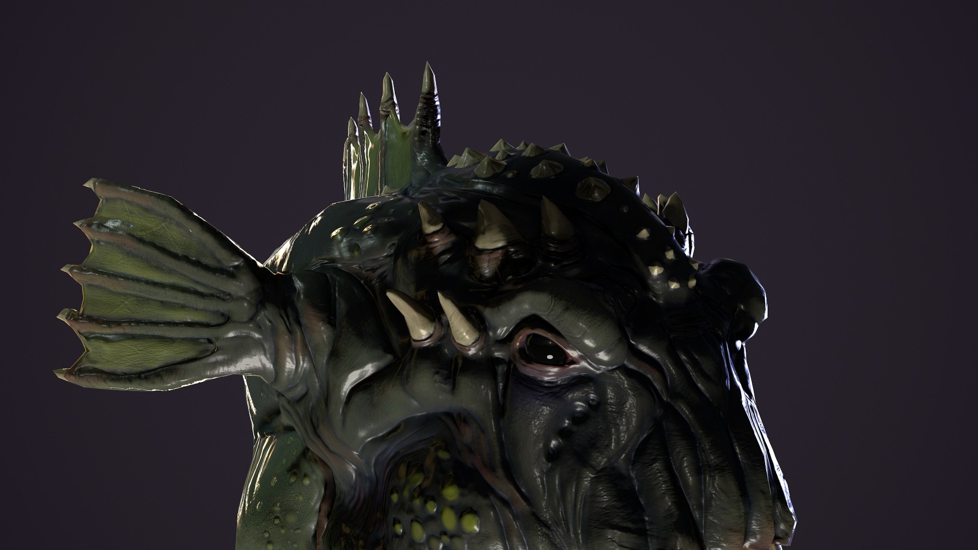 Fish Monster - Gloth Model - TurboSquid 1861959