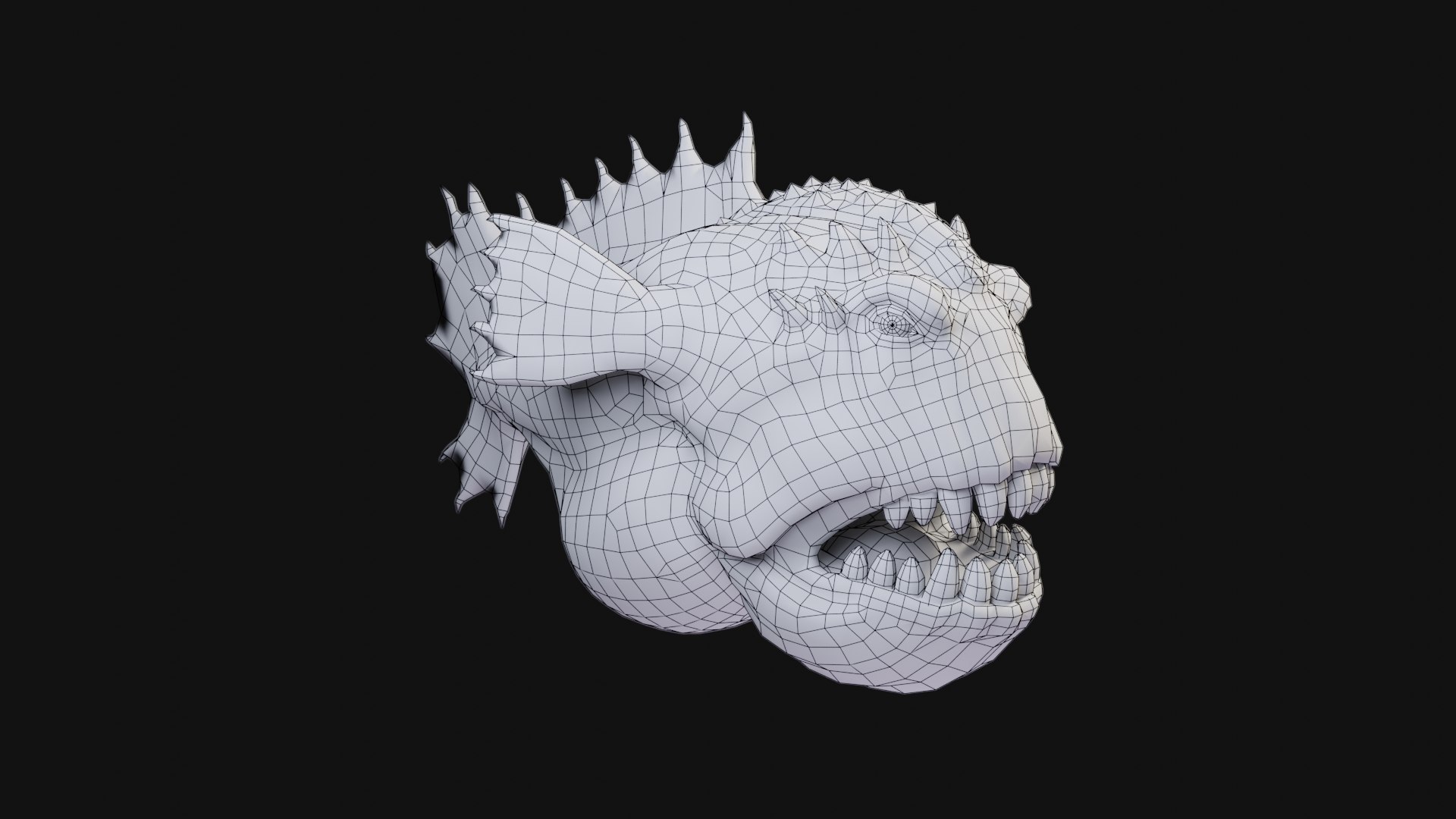 Fish Monster - Gloth Model - TurboSquid 1861959