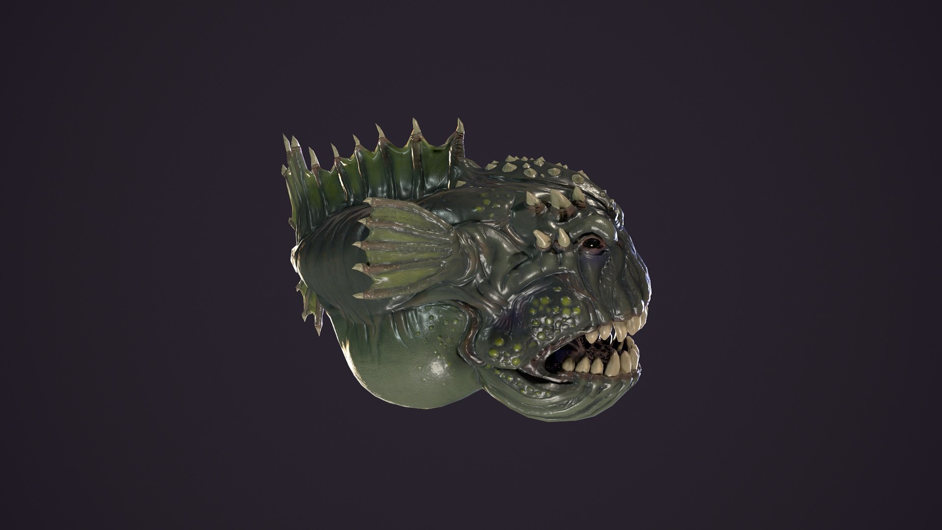 Fish Monster - Gloth Model - TurboSquid 1861959