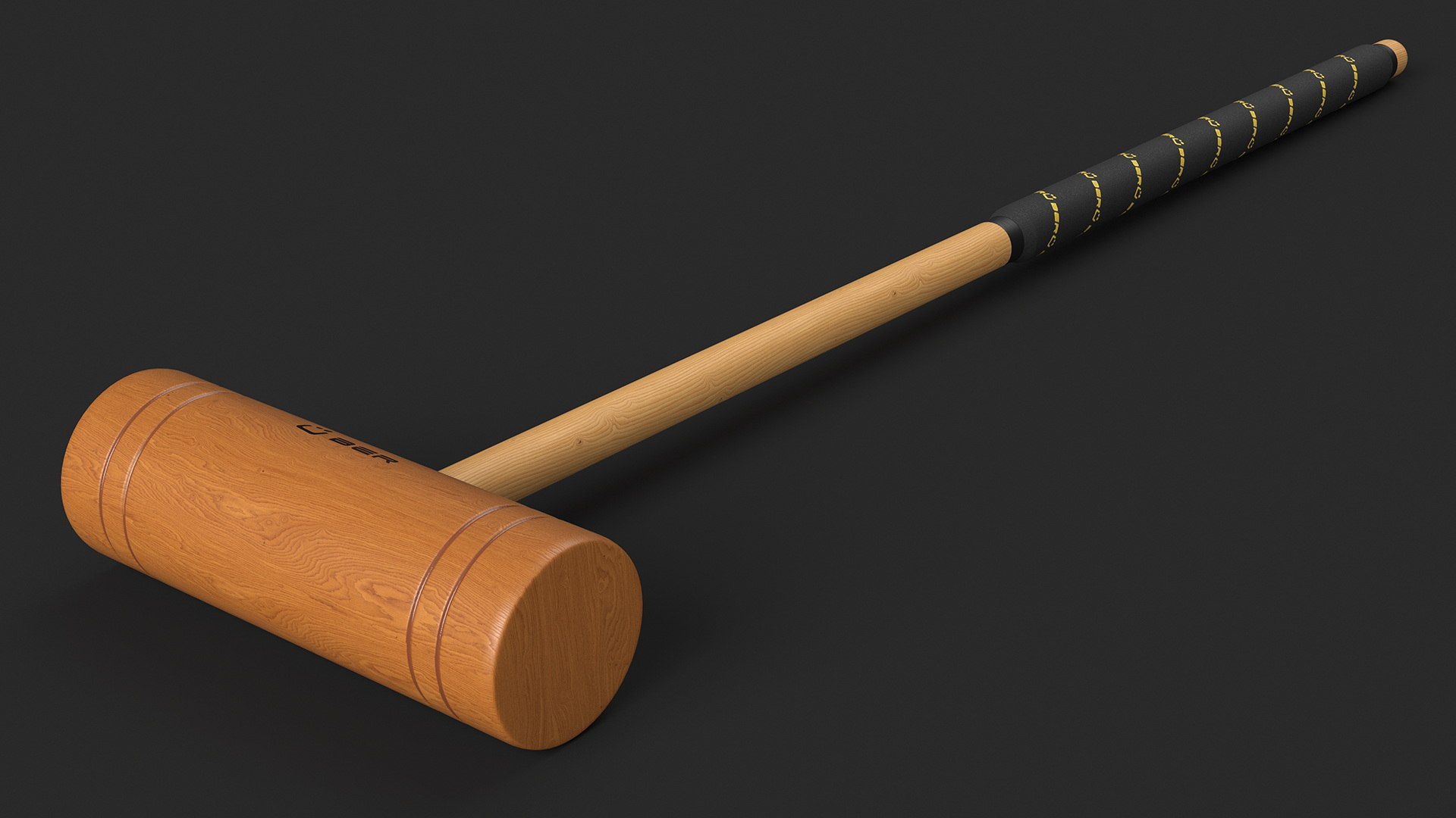 Croquet Bat 3D Model - TurboSquid 2184174