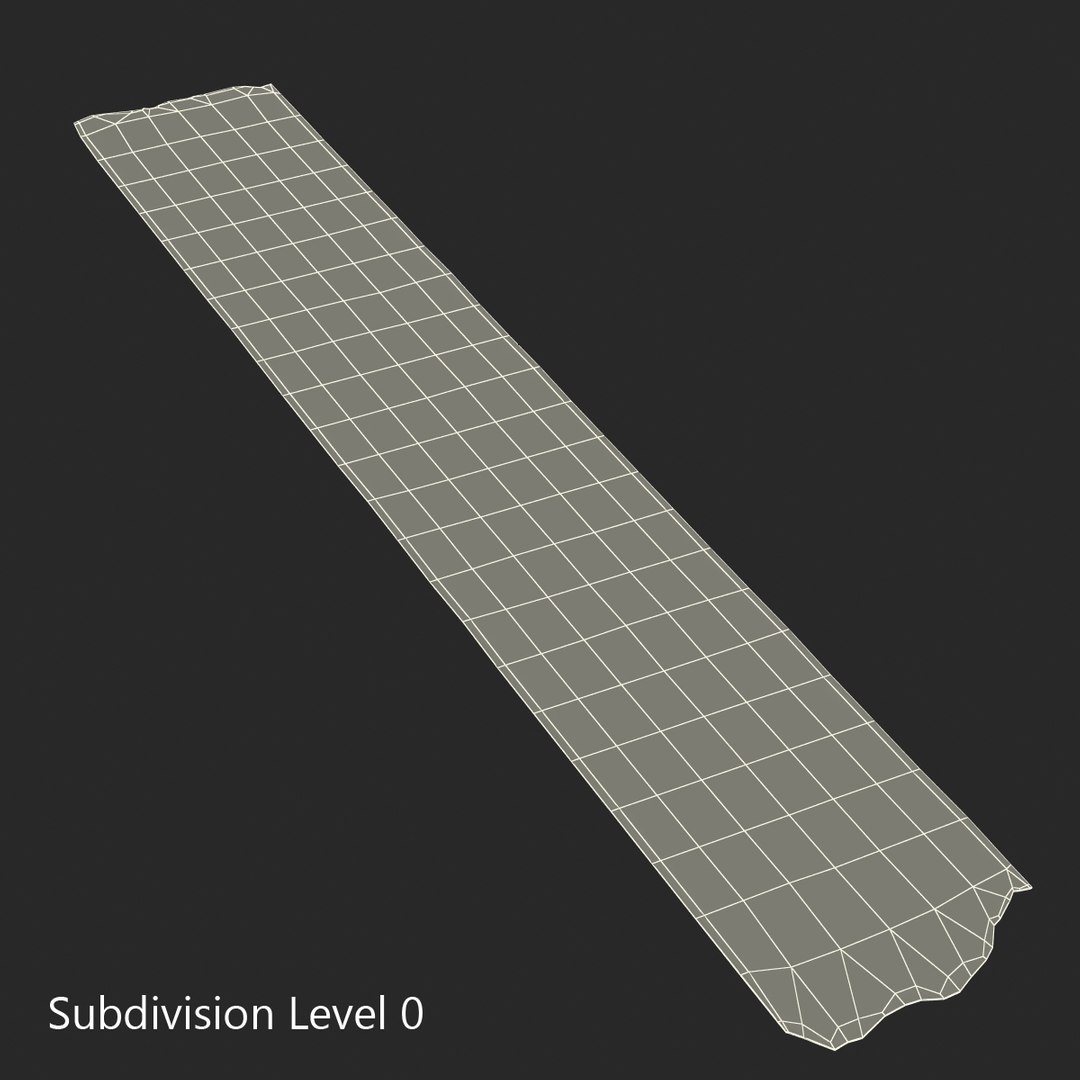 Duct Tape Strip 3d Model