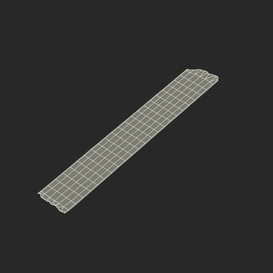 Duct Tape Strip 3d Model