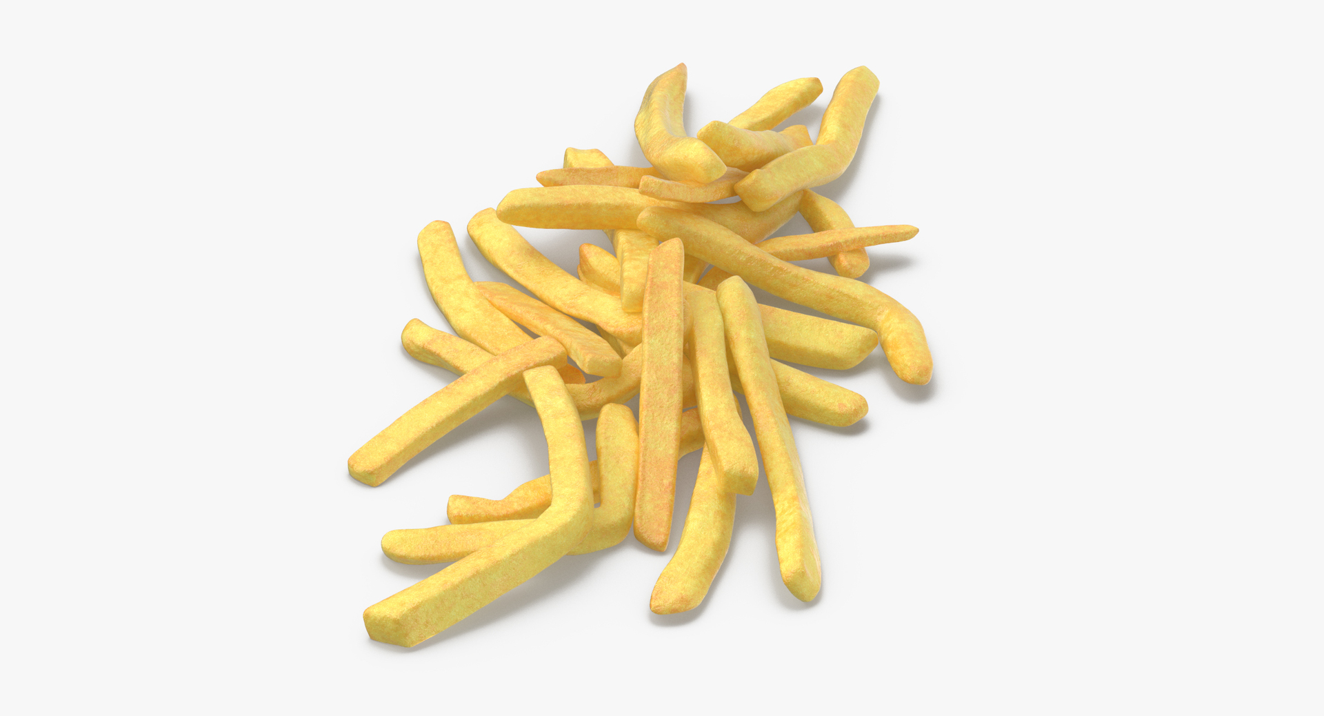 3D Fries Piles Model - TurboSquid 1234515