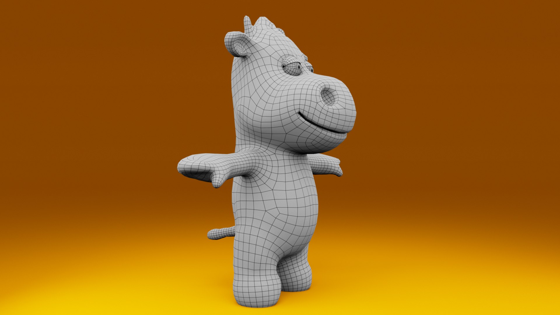 3D Model Stylized Cartoon Cow Add Farm Yard Touch To Your Projects 3D ...