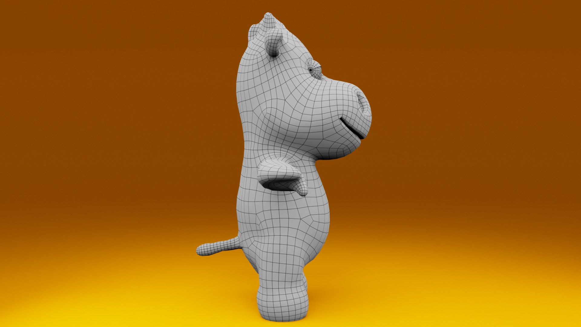 3D Model Stylized Cartoon Cow Add Farm Yard Touch To Your Projects 3D ...