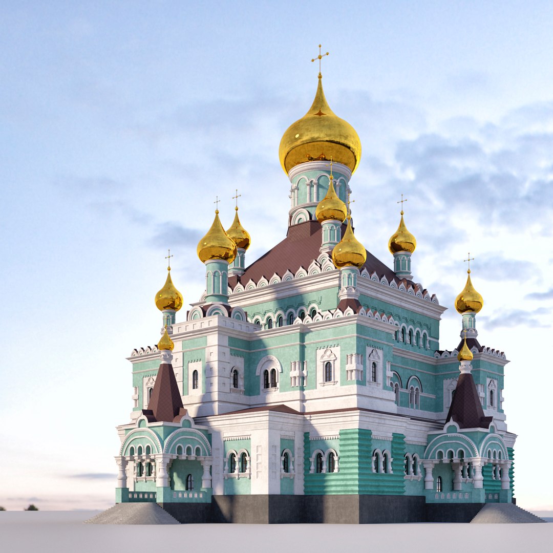 Orthodox Church 3d Max