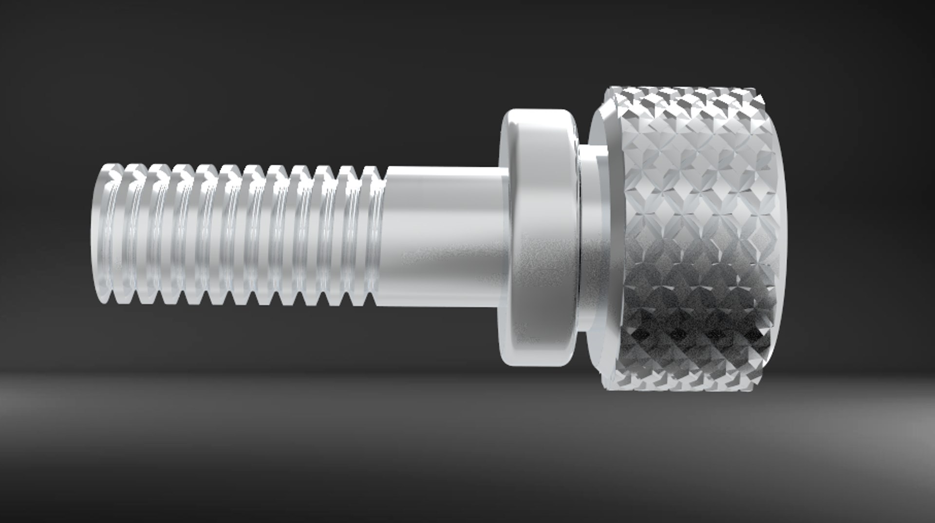 Knurling Screw 3D - TurboSquid 1597732