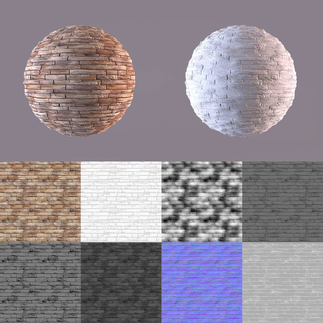 Stone Wall 02 Texture - Seamless 3D Model - TurboSquid 2131446