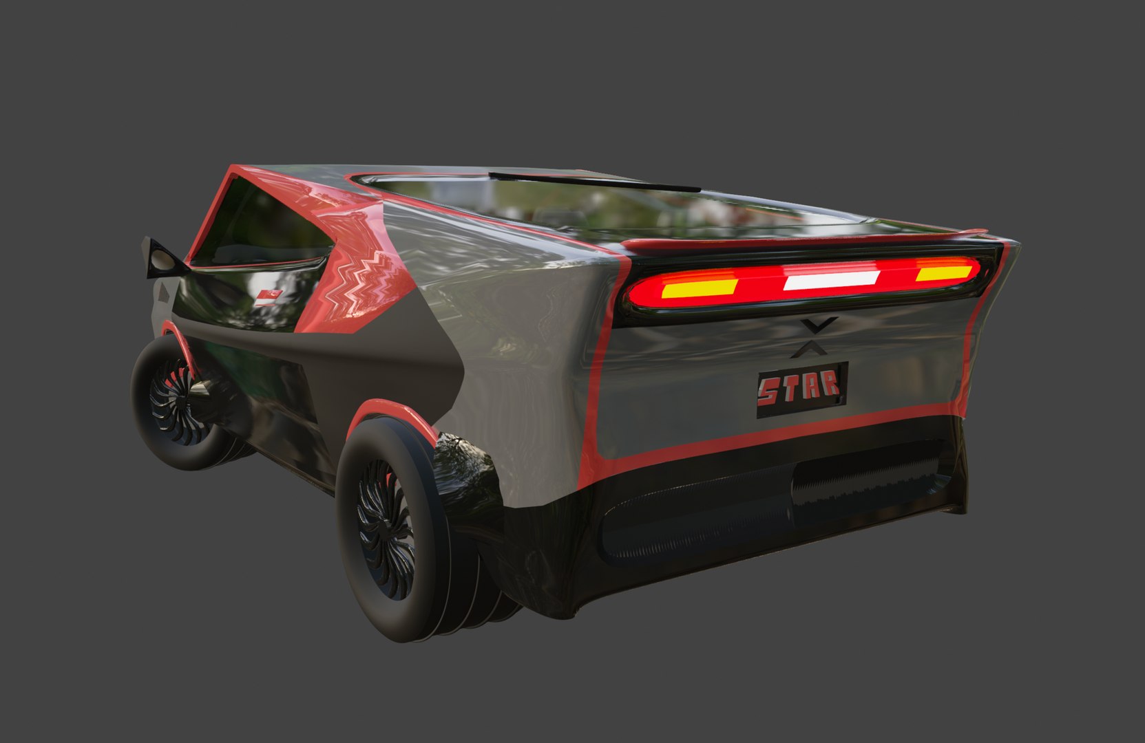 Cyber Coupe Concept 3D Model - TurboSquid 2329653