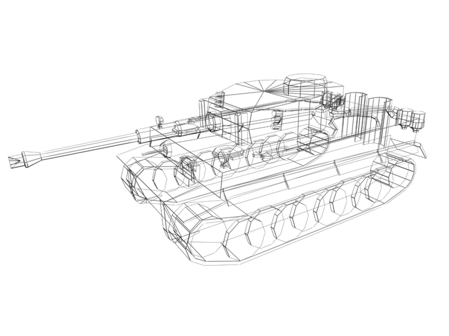 3ds Max Heavy Tank Tiger