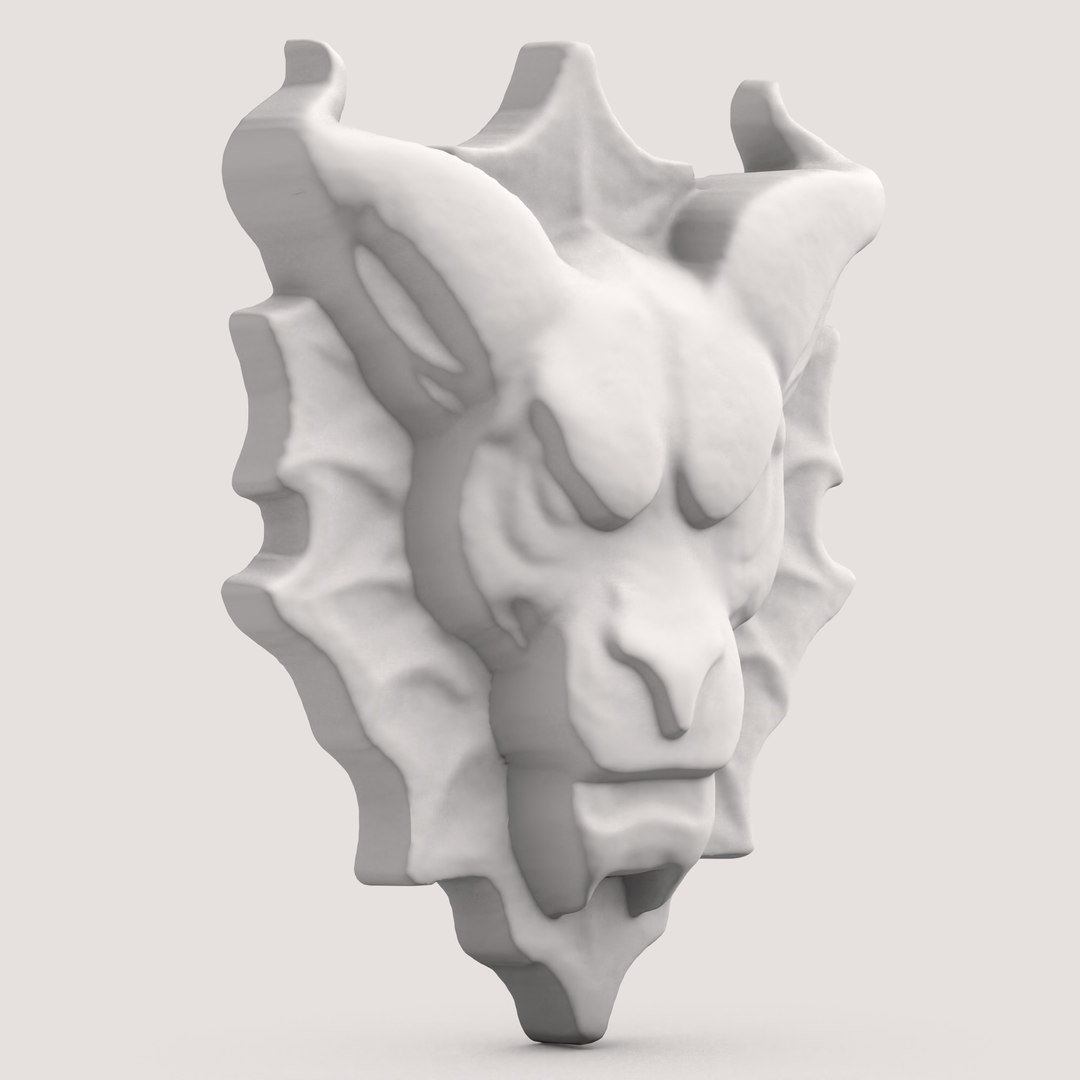 3D Gargoyle Head - TurboSquid 2382063