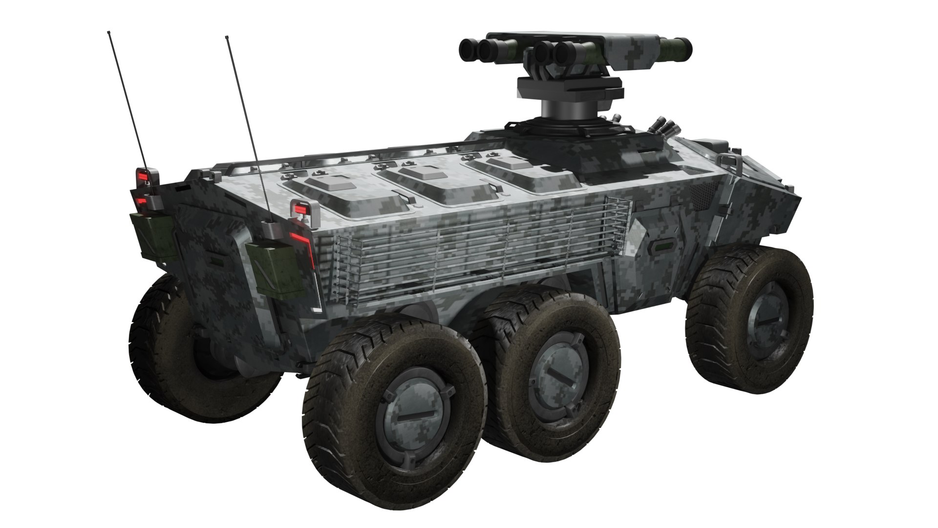 Sci-fi APC Collection 3D Model - TurboSquid 2125843