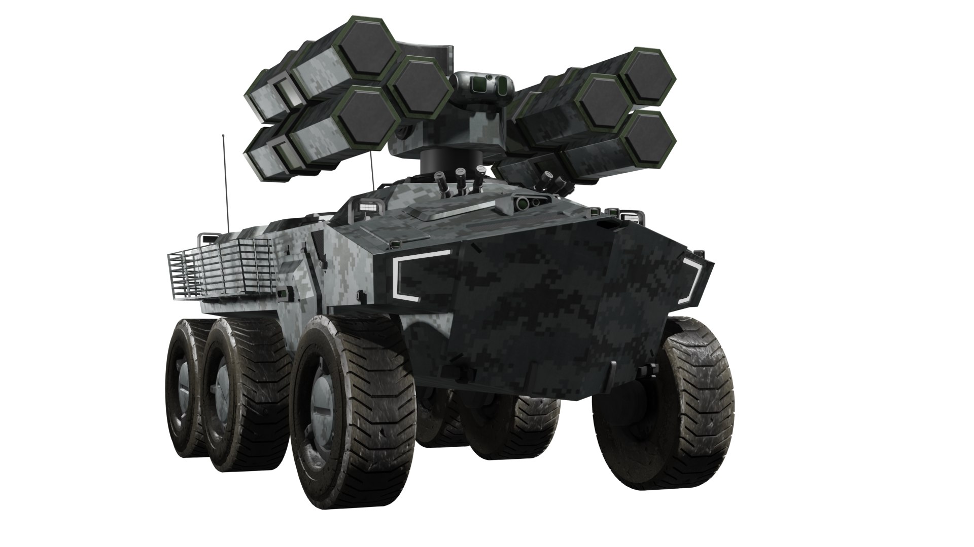 Sci-fi APC Collection 3D Model - TurboSquid 2125843