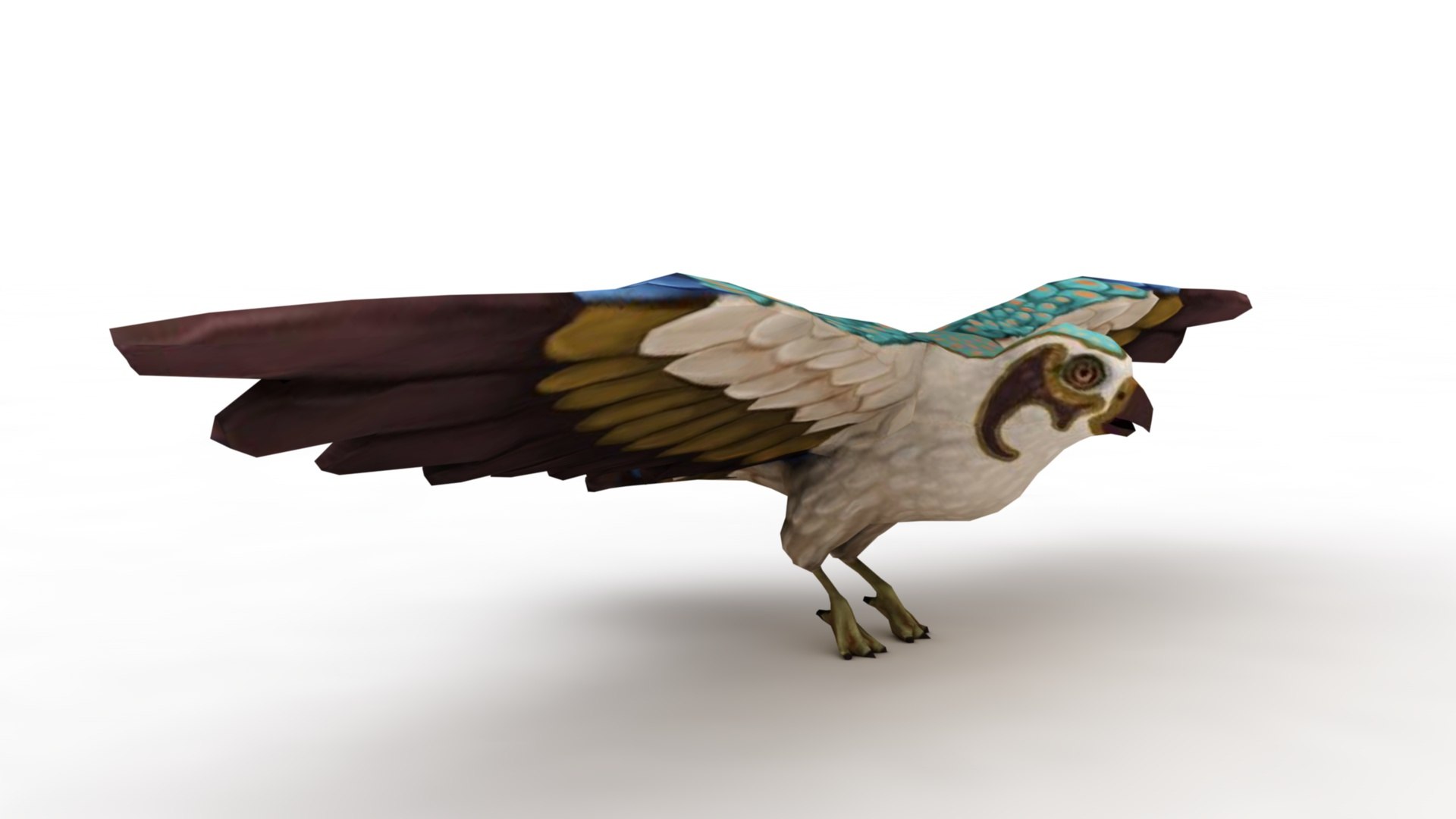 3D Blue Bird - TurboSquid 2246363