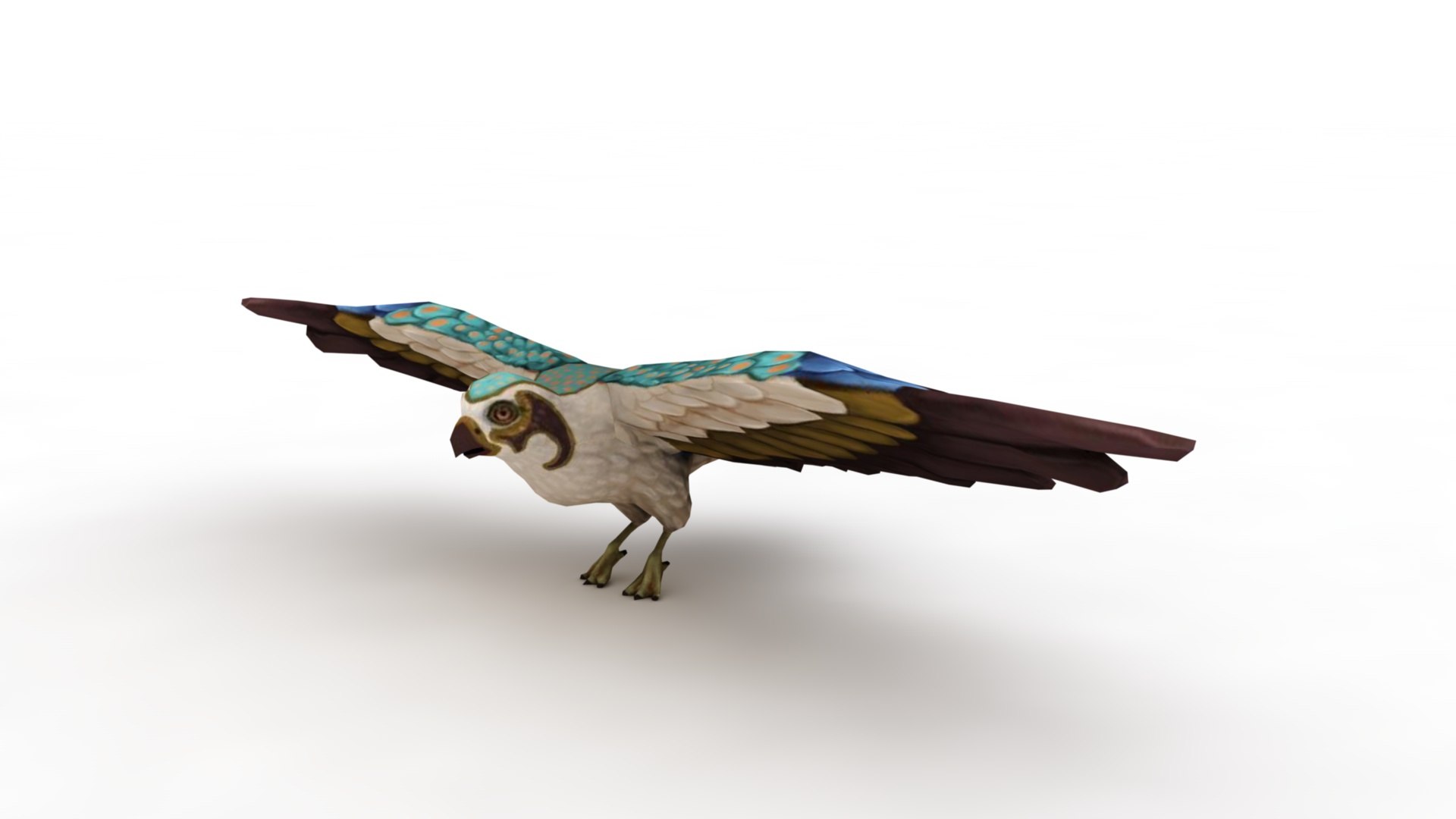 3D Blue Bird - TurboSquid 2246363
