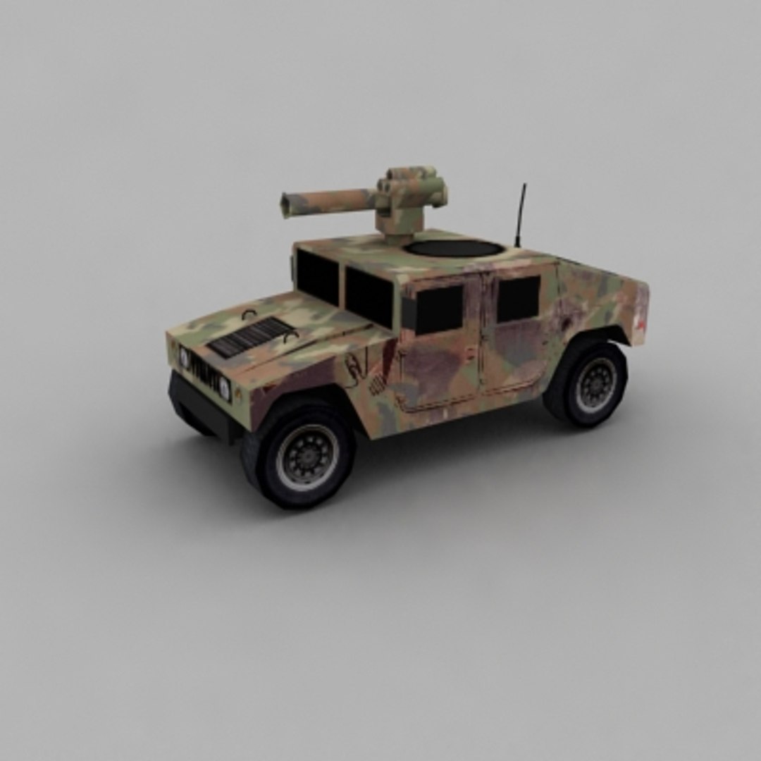 Humvee 3d Model