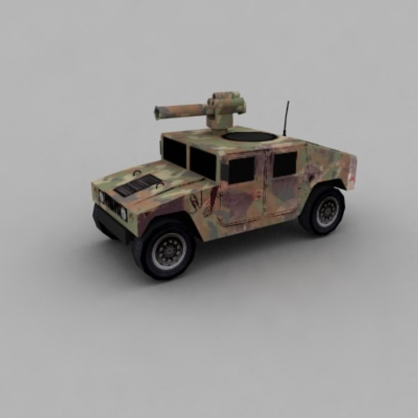 humvee 3d model