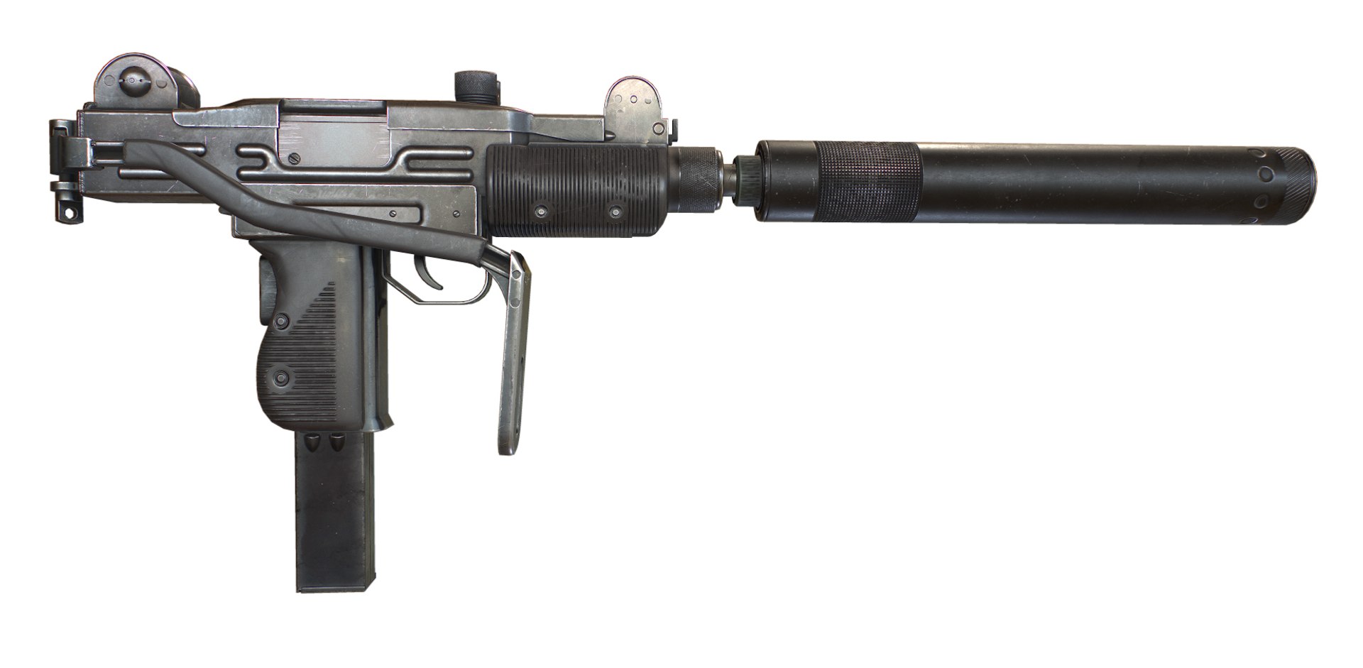 3D Mini Uzi Model - TurboSquid 1362607