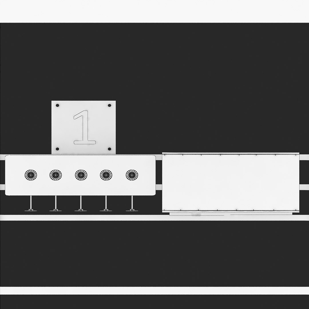 3d Biathlon Targets Model