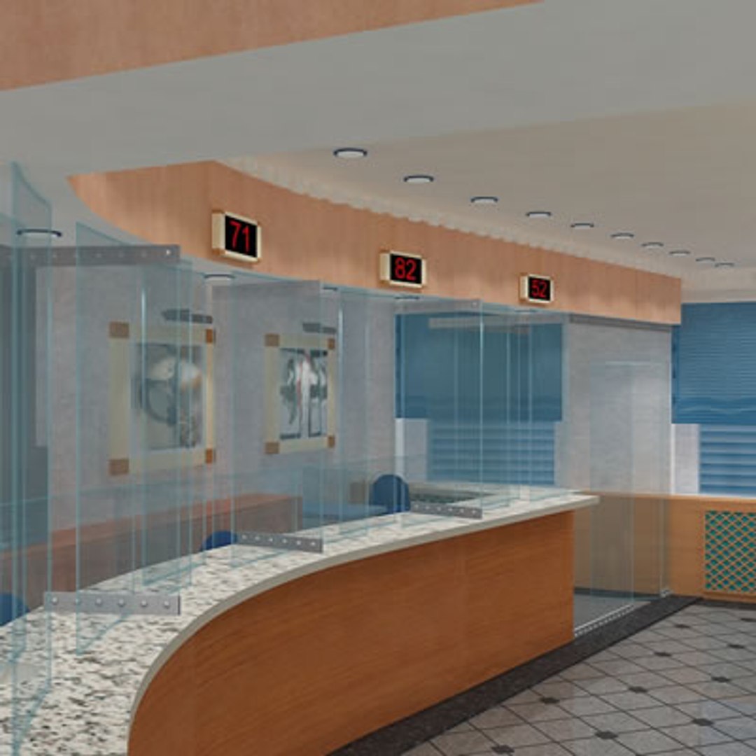 Dwg Bank Lounge Interior