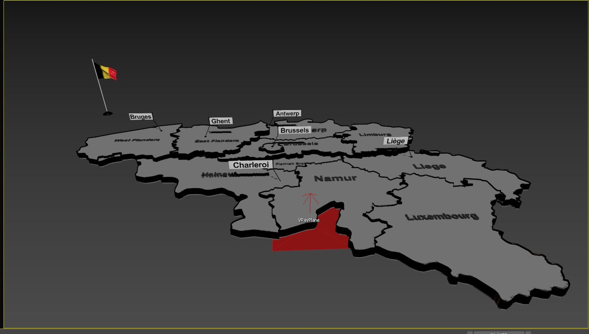 3D Belgium Animation Model - TurboSquid 1410508